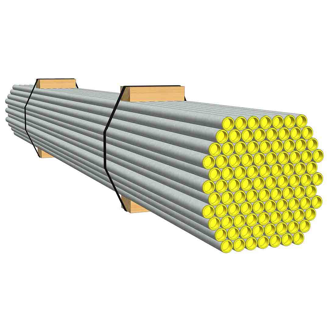 Tubes Garde-corps 3 m Acier Galvanisé Standard HAKI